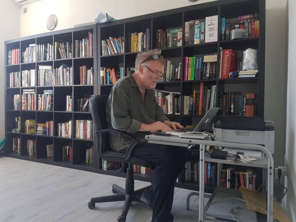 Hard at work | Tom Callaghan | Writer